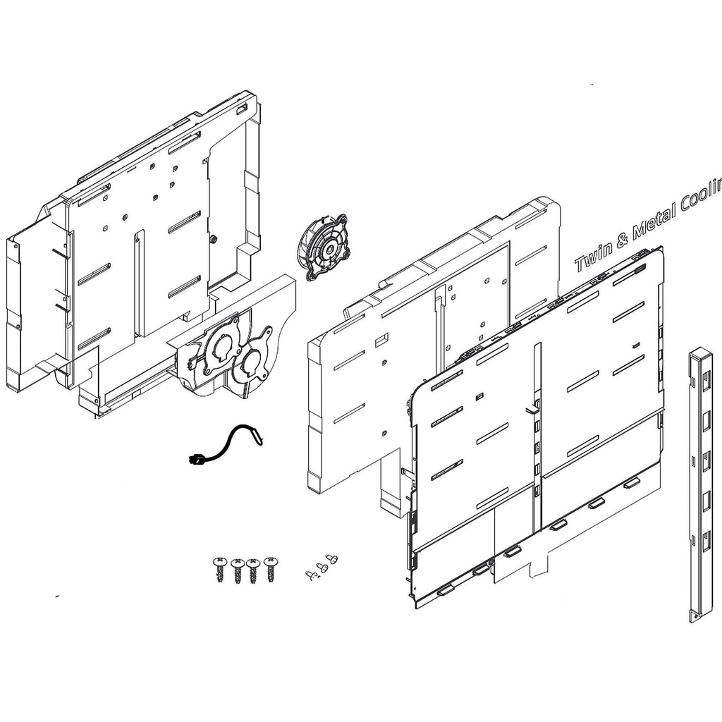 Samsung DA97-17362A Cover Assembly Evaporator